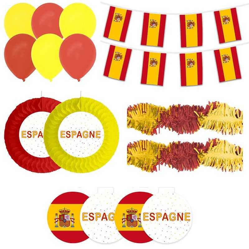 Déco vitrine thème Espagne - Kit déco espagnole