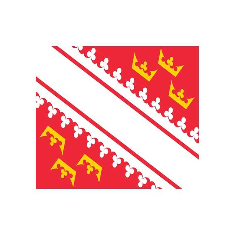Drapeau Alsace pas cher - drapeau alsacien 90 x 150